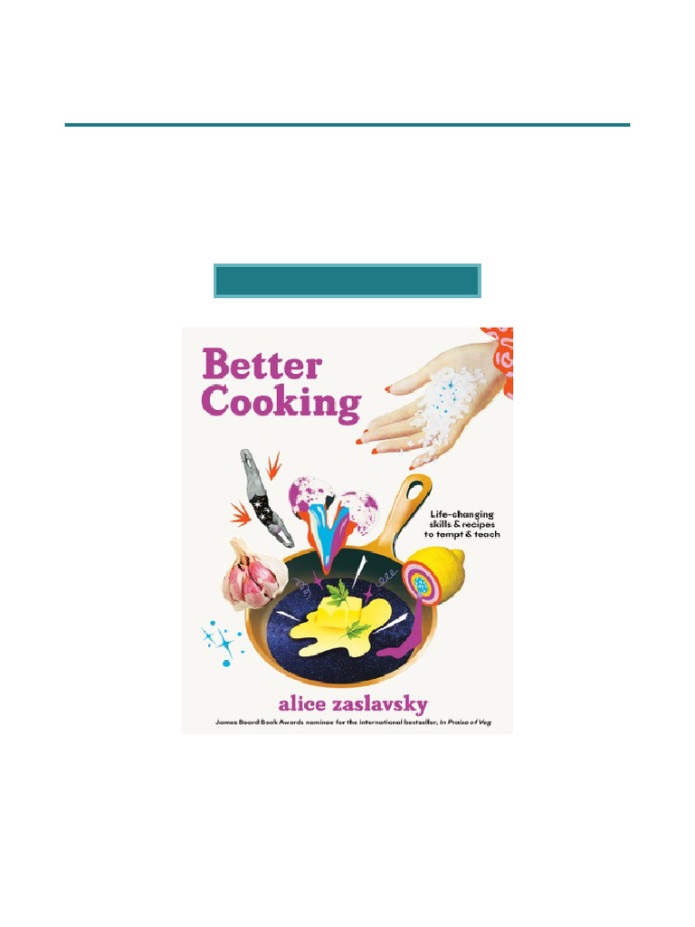 Life-Changing Cooking Skills & Recipes | PDF