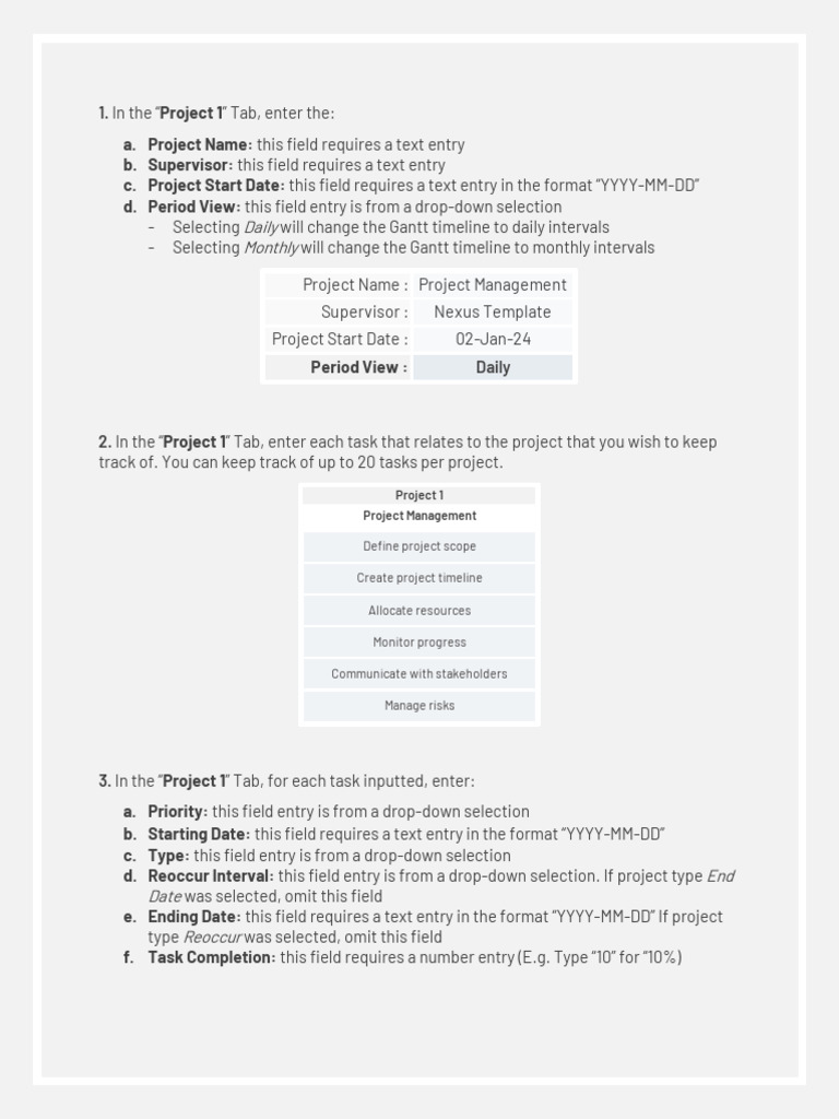 GANTTPlanning Chart Premium Edition Instruction Manual | PDF | Project Management | Computing