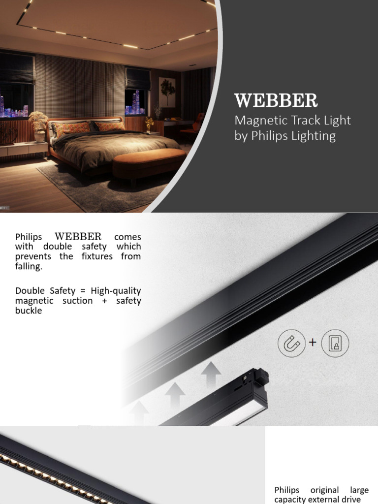 Philips Webber Magnetic Track | PDF | Light | Lighting