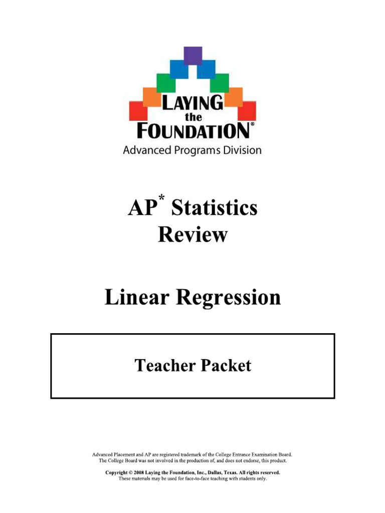 Linear - Regression Questions and Answers | PDF