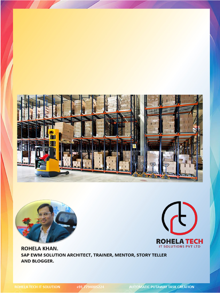 Auto Put Away Task Creation Through PPF | PDF | Warehouse | Software