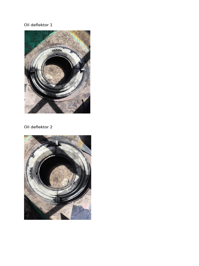 Oil Deflektor | PDF
