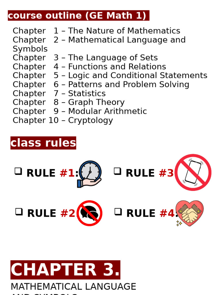 Chap3. the Language of Sets | PDF | Set (Mathematics) | Mathematics