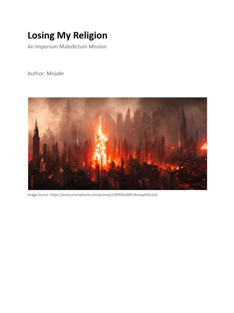 Investigation of the Cathedrum's Demise | PDF