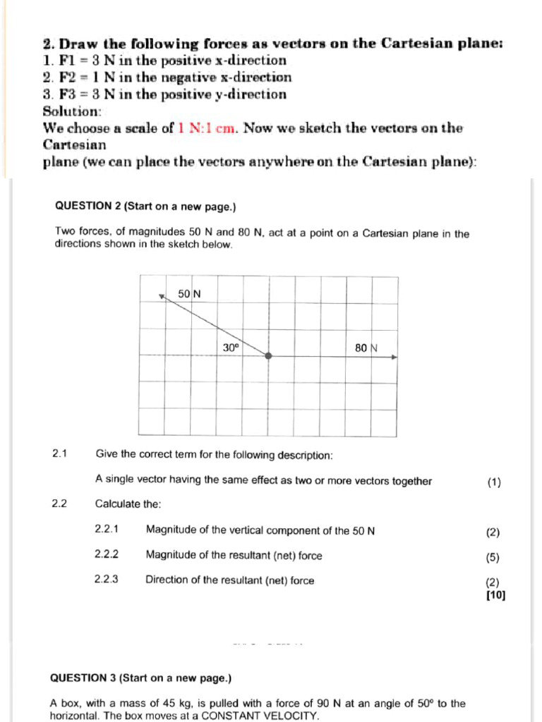 Physics Grd11 Classwork | PDF