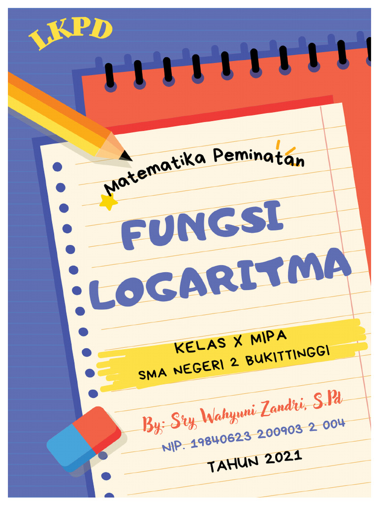 LKPD Definisi Dan Sifat-Sifat Logaritma | PDF