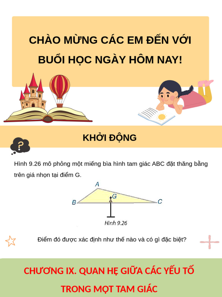 Bai 34: Su Dong Quy Cua Ba Duong Trung Tuyen Ba Duong Phan Giac Trong Mot Tam Giac | PDF