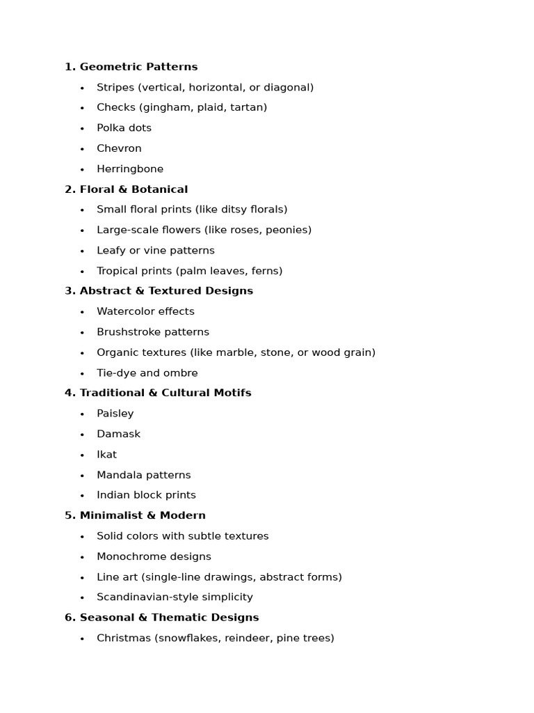 Textile Trends | PDF