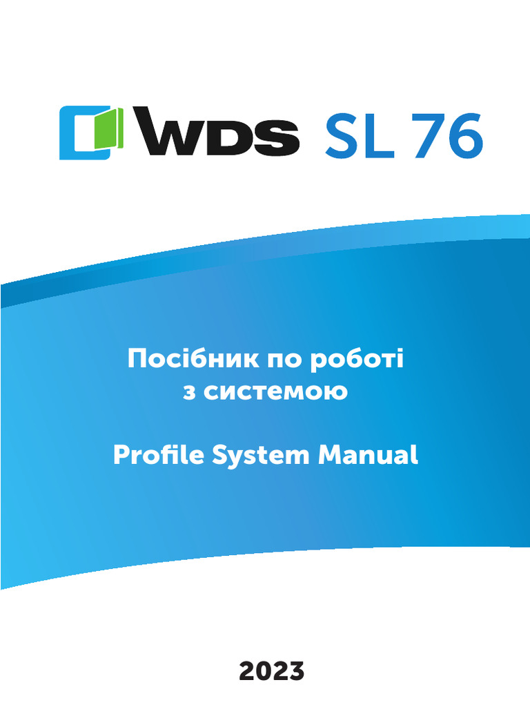Tech - Catalogue WDS SL 76 Edition 1 | PDF