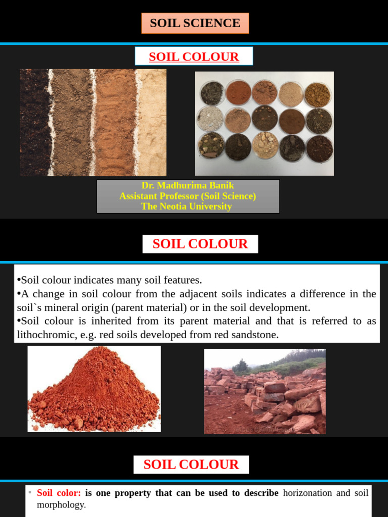 Soil Colour | PDF | Soil | Color