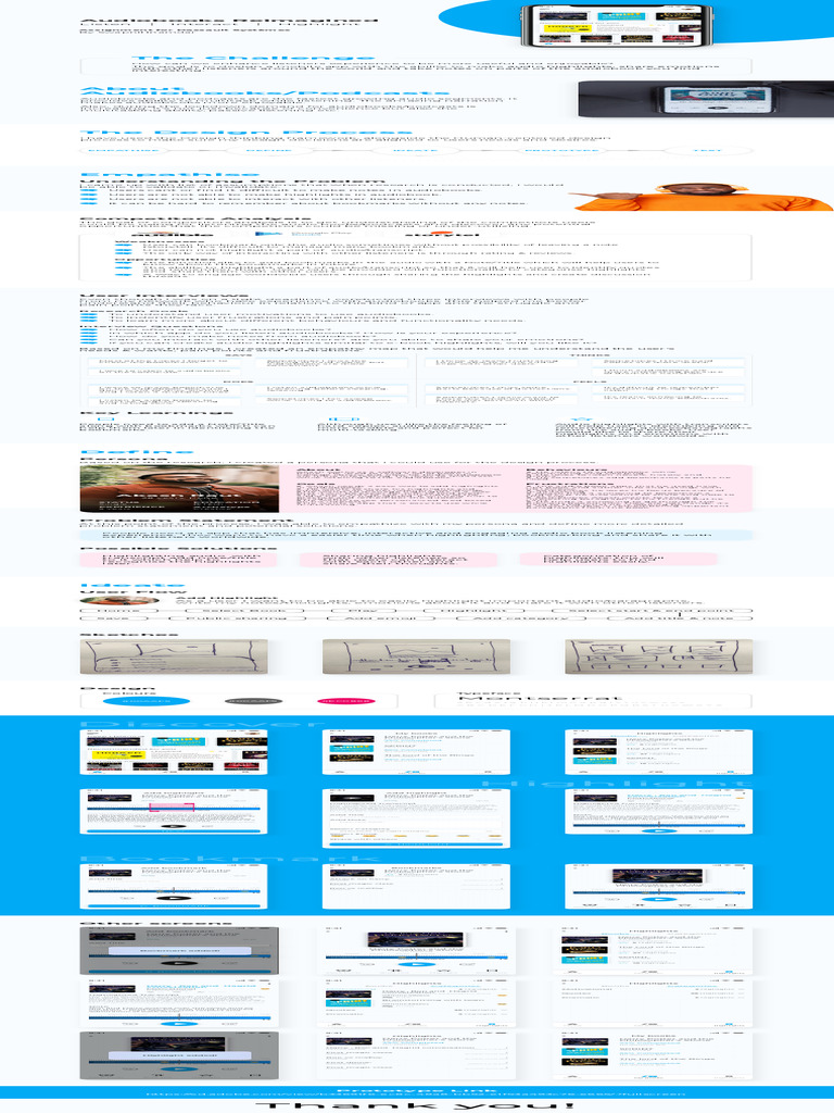 2021 - UX Design Assignment | PDF | Audiobook | Podcast