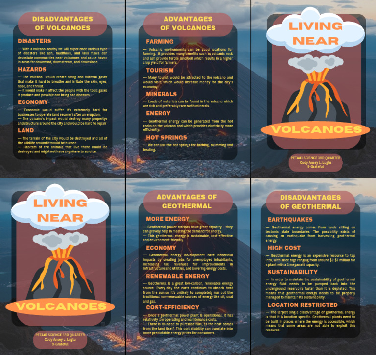 Disadvantages and Advantages of Volcanoes | PDF | Geothermal Energy ...