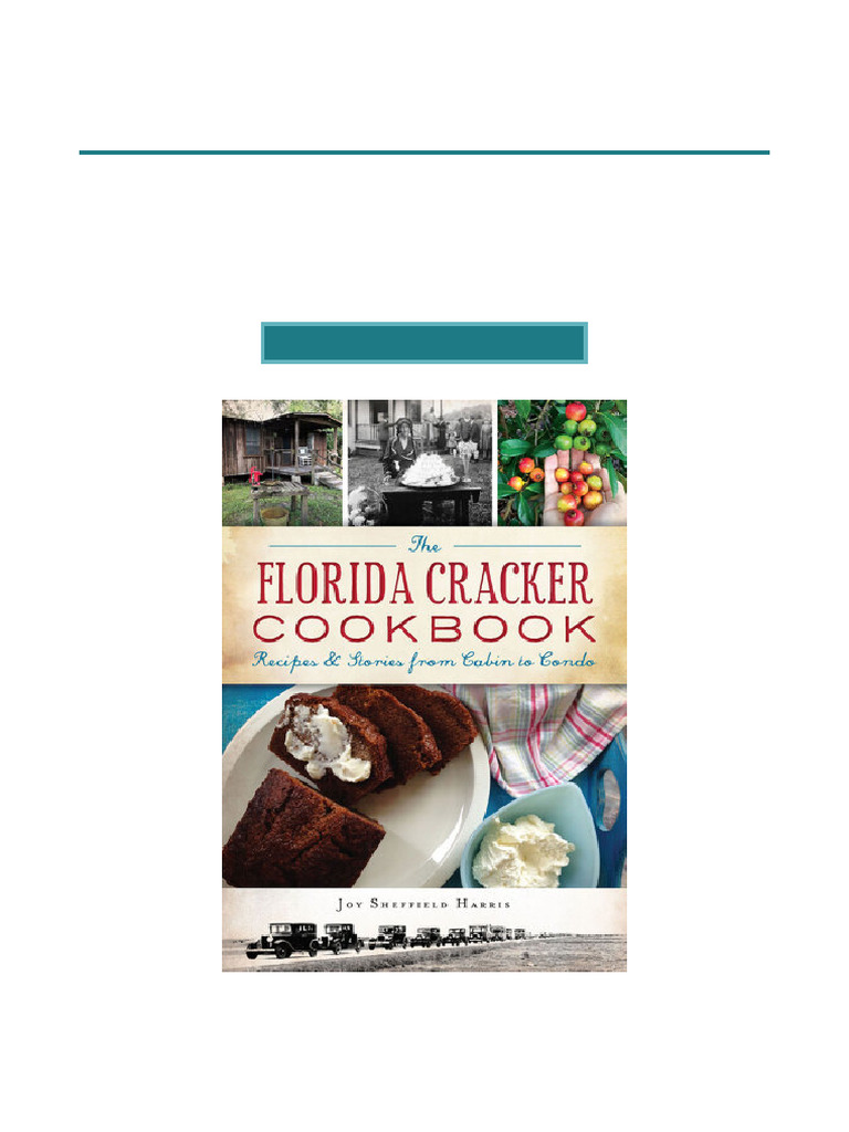 Florida Cracker Cookbook Overview | PDF