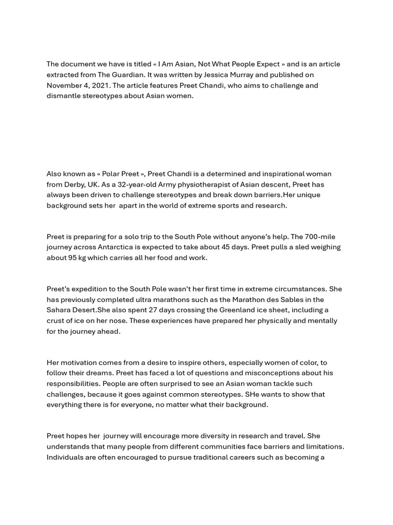 1 Ere Breaking Stereotype | PDF