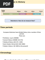 Centuries and Their Corresponding Years | PDF