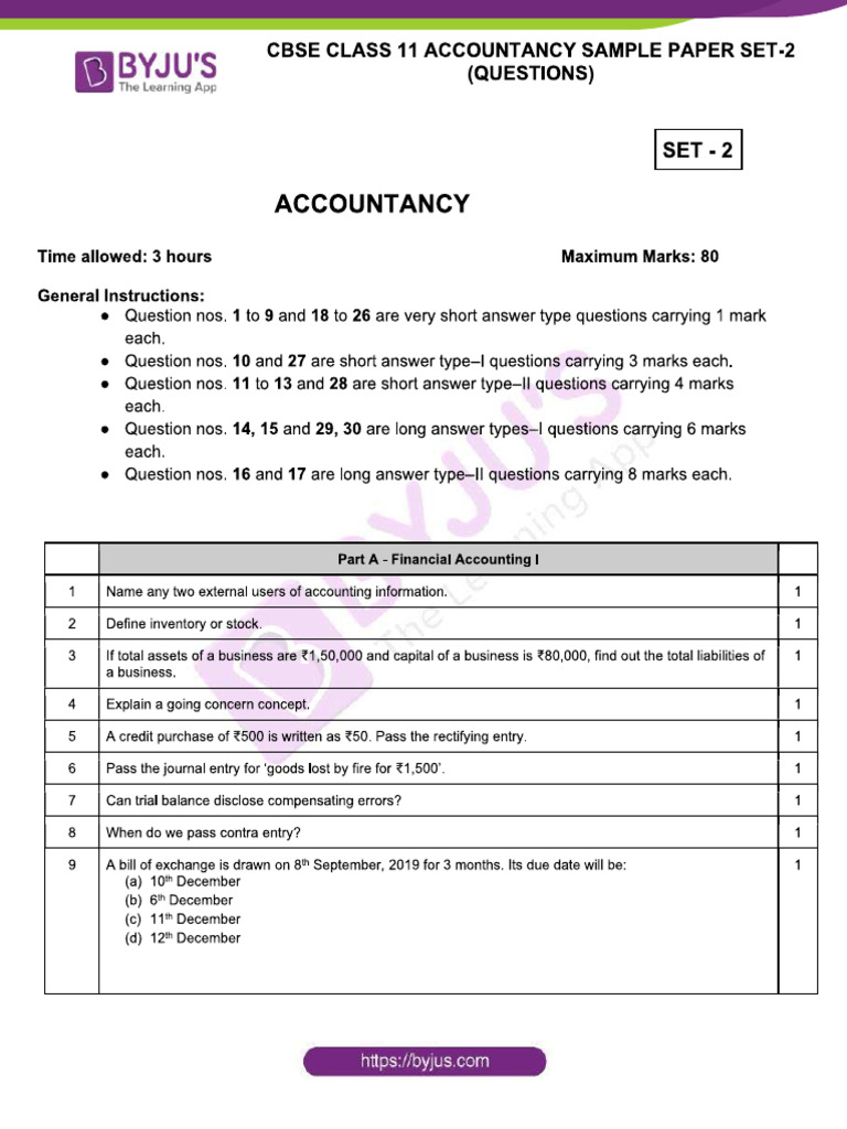 Accs Sample 2 80m | PDF