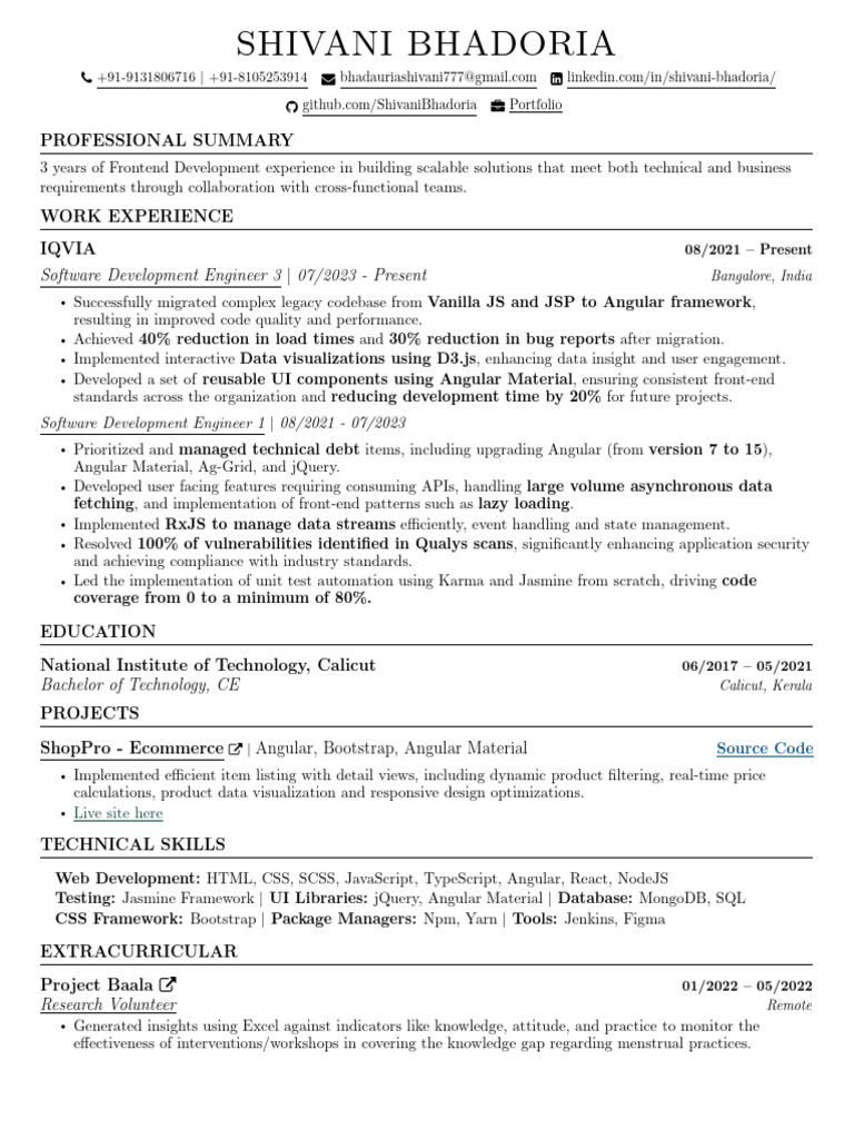 Shivani Bhadoria | PDF | Software Engineering | Systems Engineering