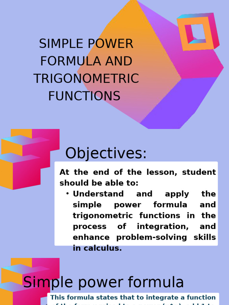 Simple Power Formula and Trigonometric Functions - 20250220 - 220636 ...