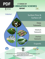 7th Minor Irrigation Census Overview | PDF | Groundwater | Pump