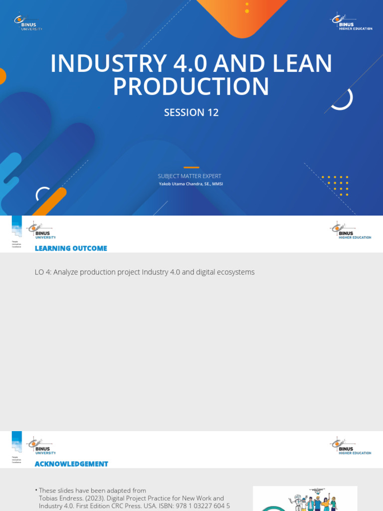 20240813225630D4406 - 12 Industry 4 and Lean Production | PDF | Lean Manufacturing | Business