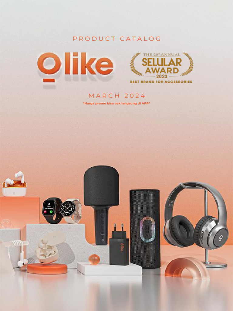 March 2024 Olike Product Catalog | PDF | Battery Charger | Headphones