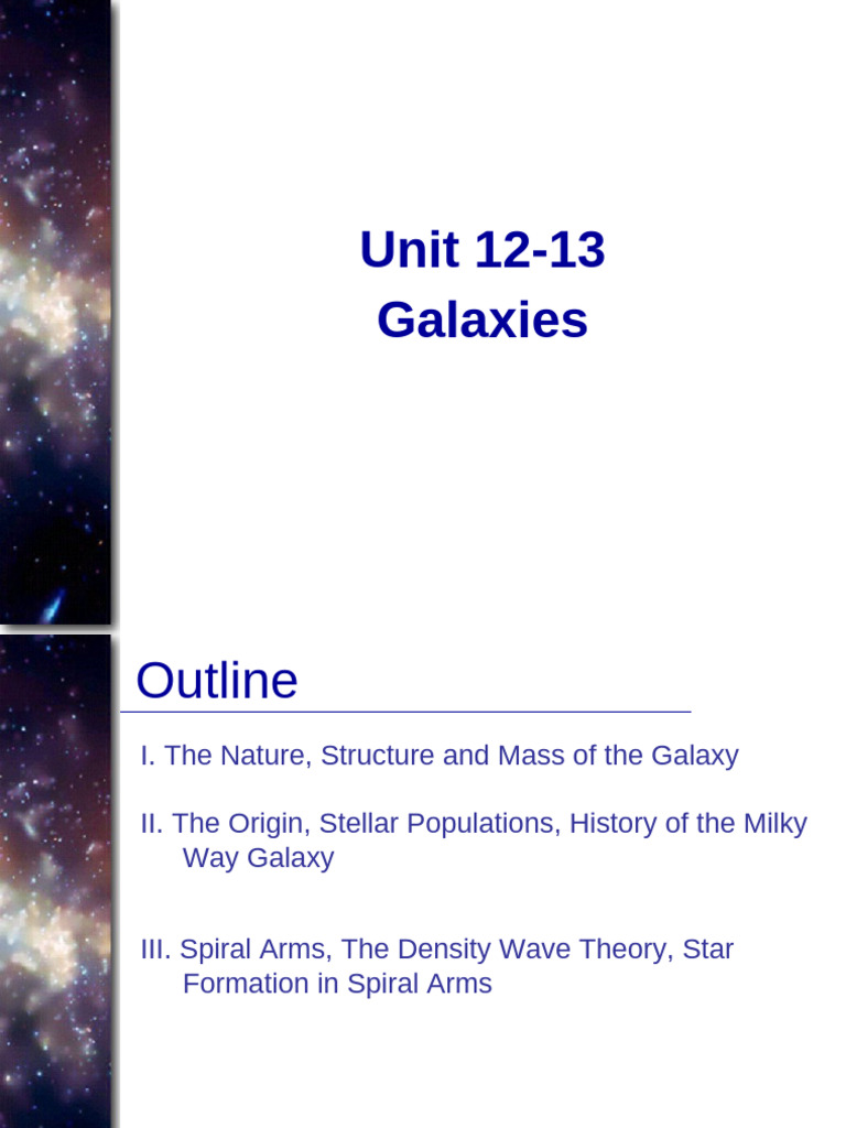 Exploring the Milky Way Galaxy Structure | PDF | Milky Way | Galaxy