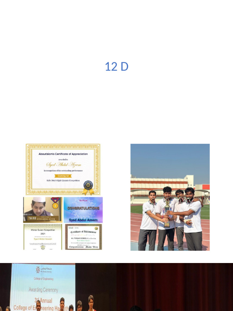 12 TH Achievement Pics 2024-25-12D | PDF