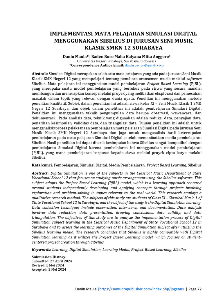 Danin Maula Siap Terbit | PDF