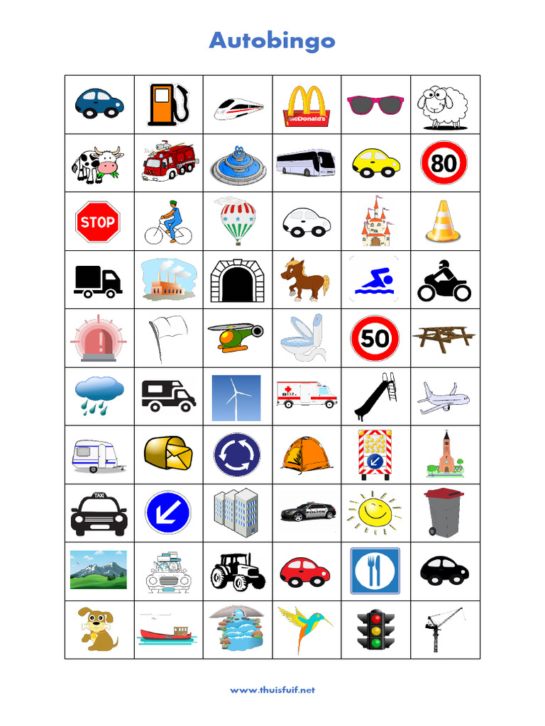 Autobingo | PDF