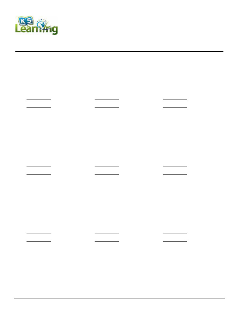 Grade 5 Multiply Columns 2 Digit 4 Digit C | PDF