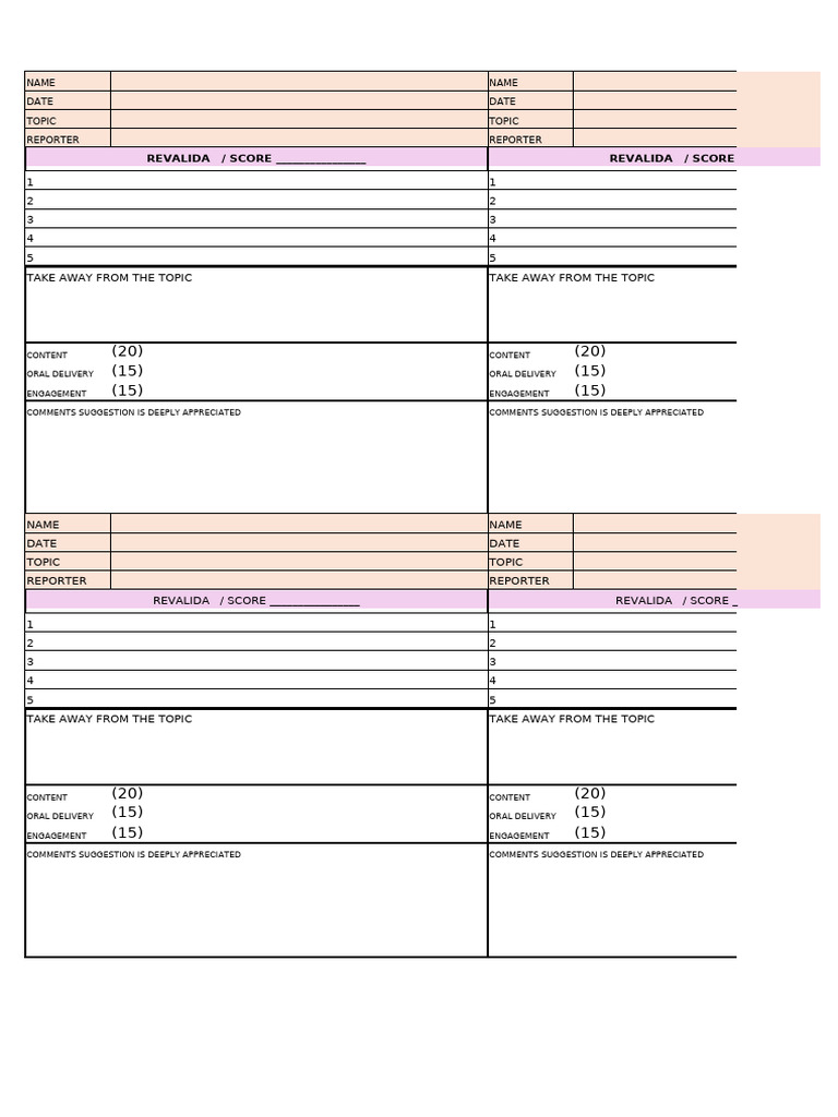 WLC Revalida Slip | PDF