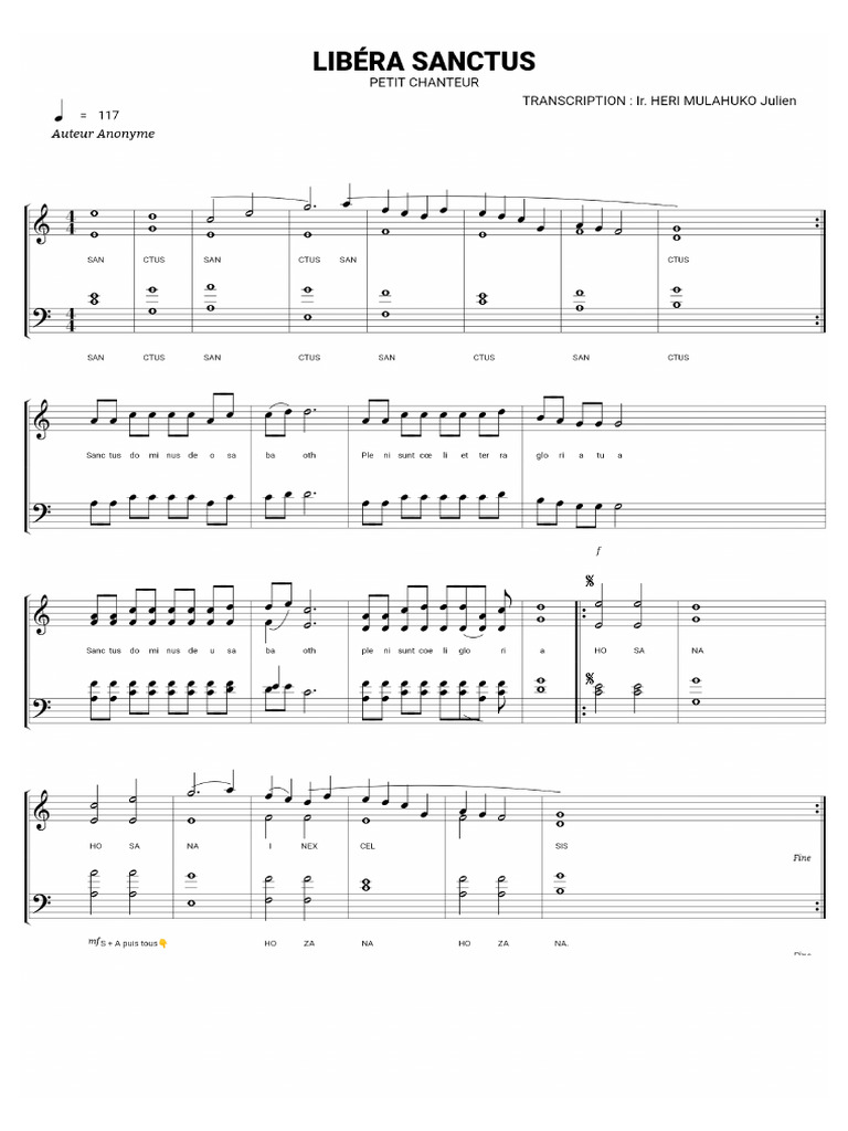 Libera Sanctus Prince | PDF