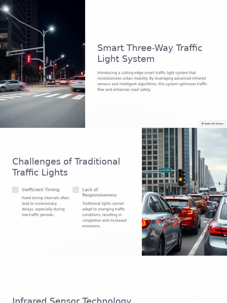 Smart Traffic Light System Guide | PDF | Traffic | Traffic Light