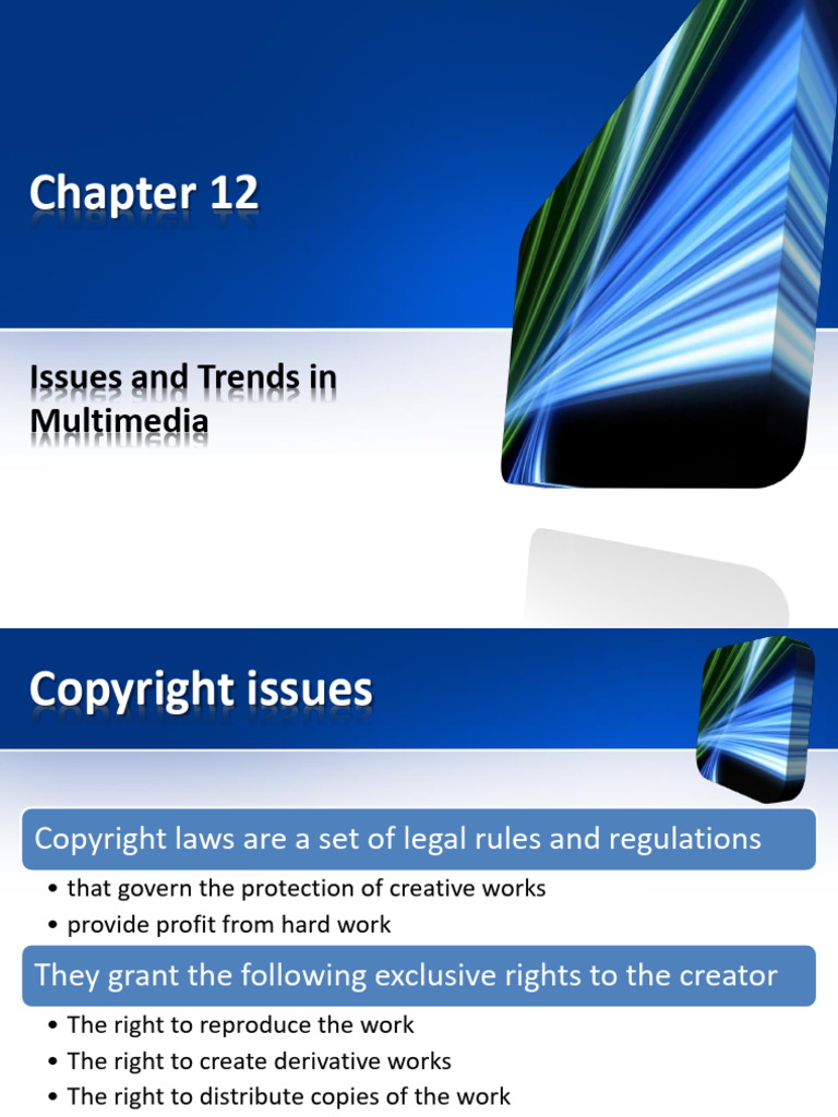 Chapter 12 Multimedia | PDF | Copyright | Privacy