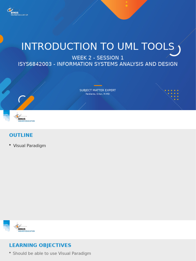 20240109115547D5181_ISYS6842003Lab Week2 Session1 Introduction to UML Tools | PDF