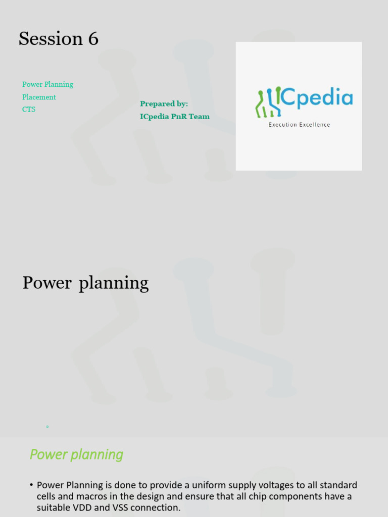 PNR I (Power Placement CTS) | PDF | Electronics | Electrical Engineering