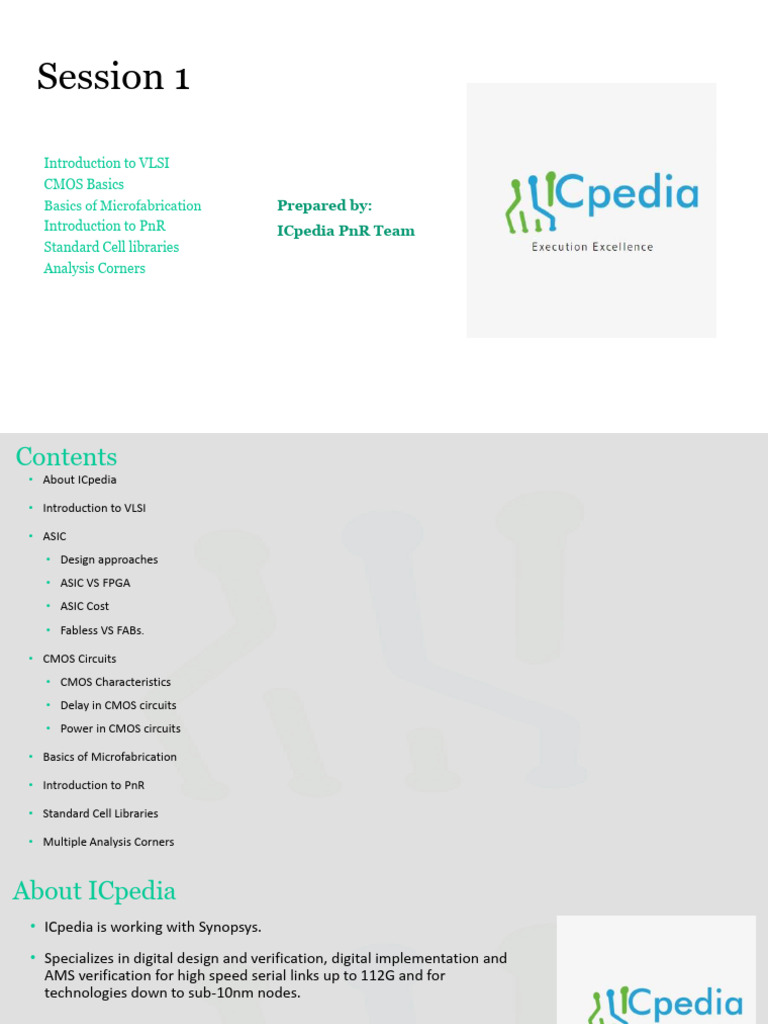 VLSI ASIC - Approaches CMOS - Review IntroToPnR | PDF | Field ...