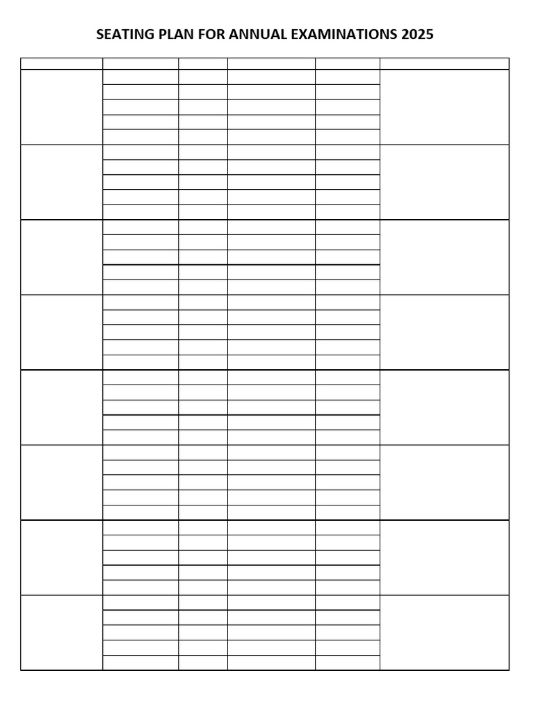 Exam_Seating_Plan | PDF