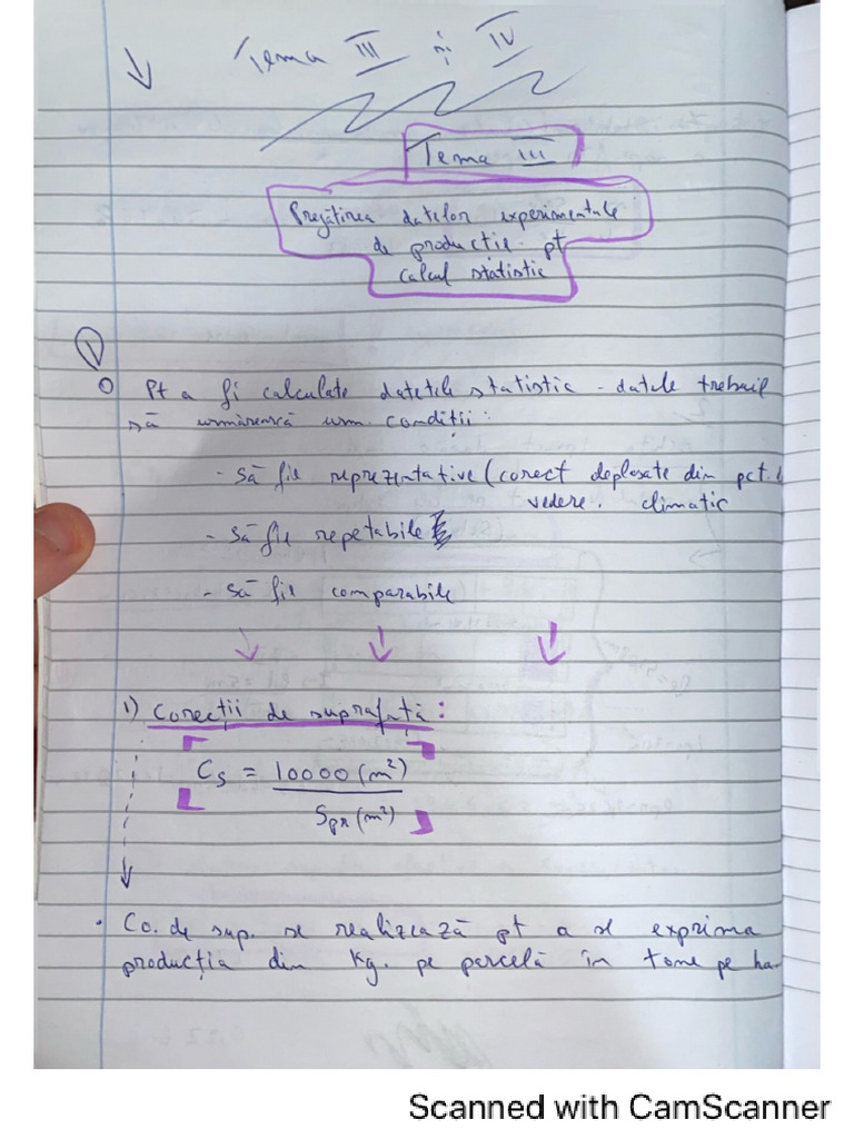 Tehnica Exp. Tema 3 Model | PDF