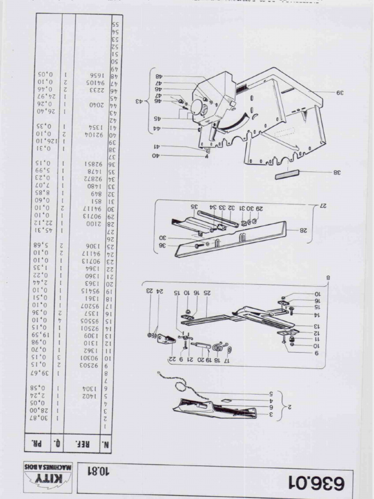vues eclatÃ©e 636 | PDF