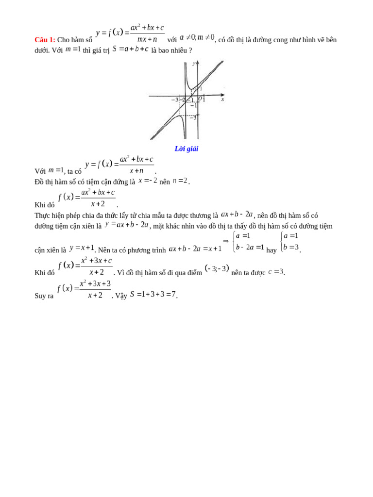 De On Tap HK1 Toan 12 CTST de 4 | PDF