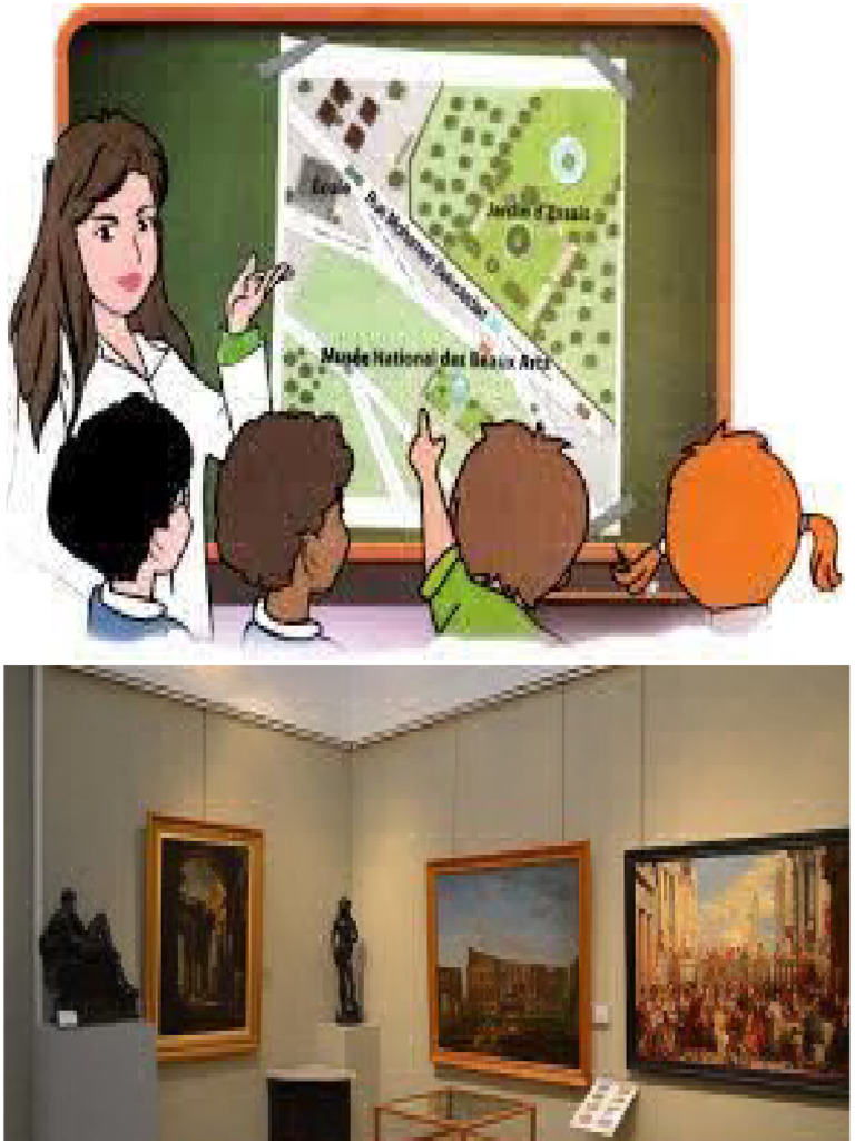 Figurine Et Illustrations 5ème A.P Nous Allons Au Musée | PDF