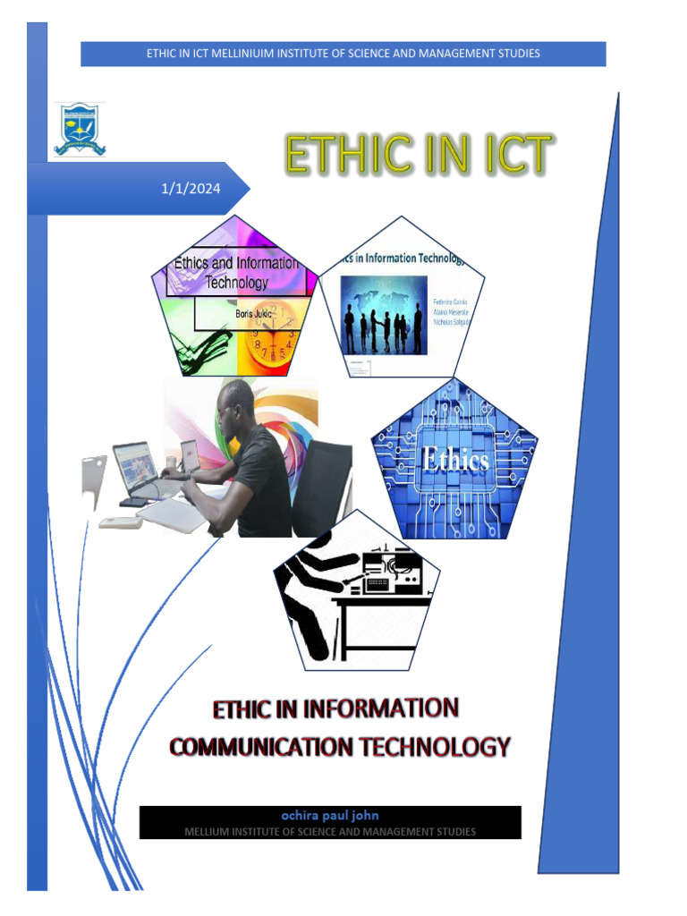 ethic in ICT | PDF | Copyright | Computer Security