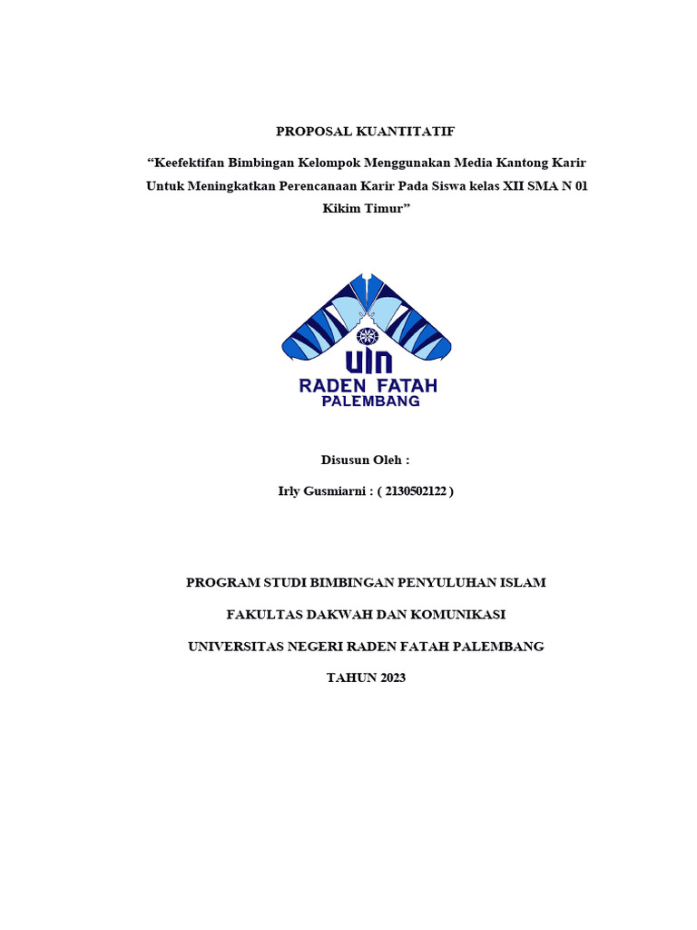 Metopen Kuantitatif Irly Baru | PDF