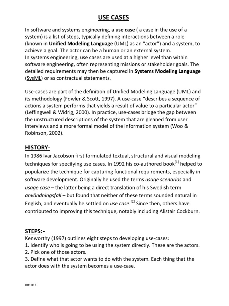 Use Cases | PDF