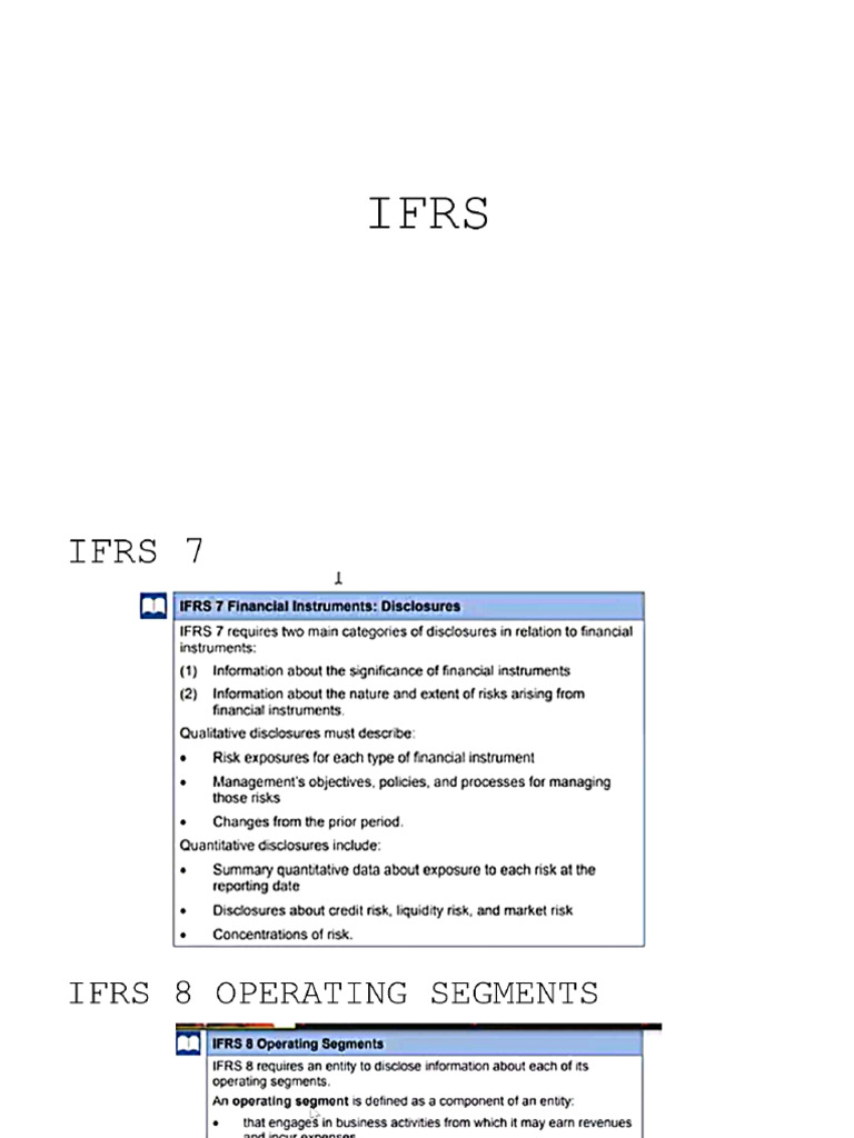 IFRS | PDF