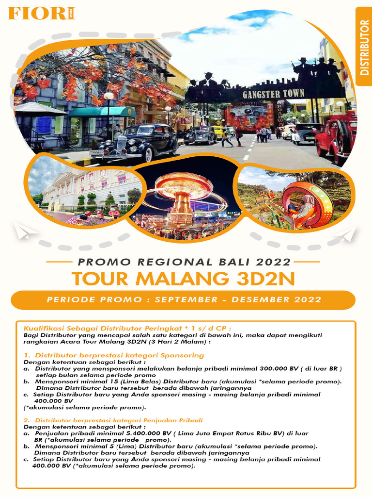 FLYER-PROMO-REGINAL-BALI---MALANG-2022-DISTRIBUTOR hires | PDF