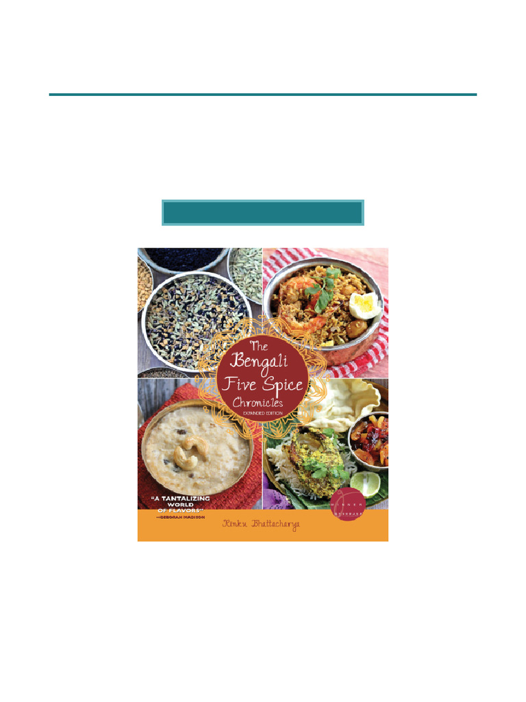 Order Now The Bengali Five Spice Chronicles, Expanded Edition Exploring ...