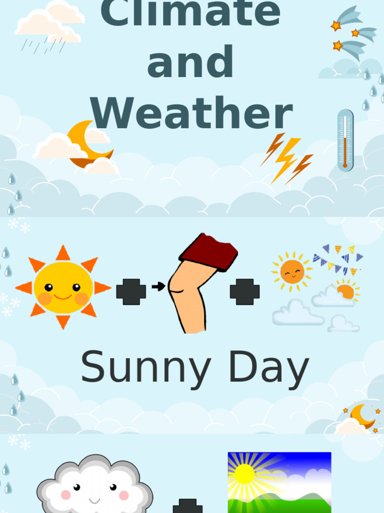 Understanding Weather vs. Climate | PDF