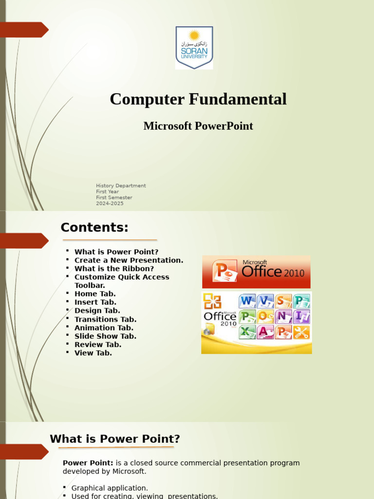 Introduction To PowerPoint | PDF